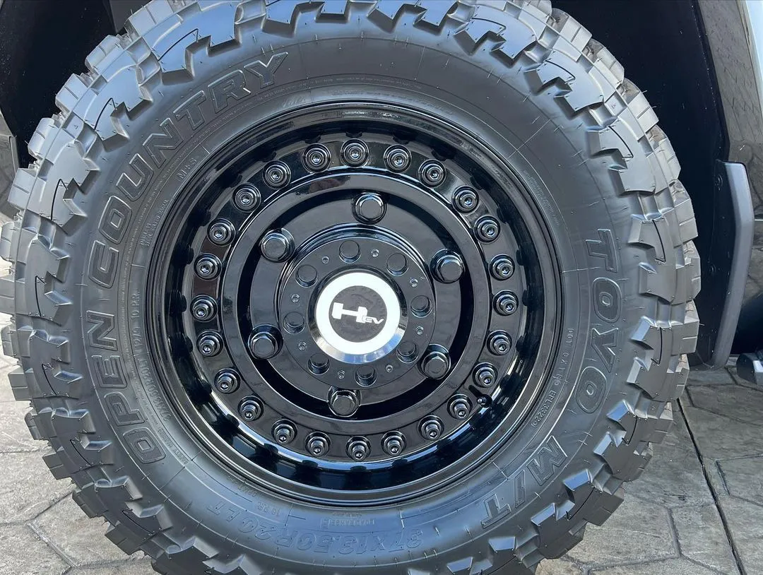 Hummer EV on Black Rhino Wheels | Hummer EV Forum
