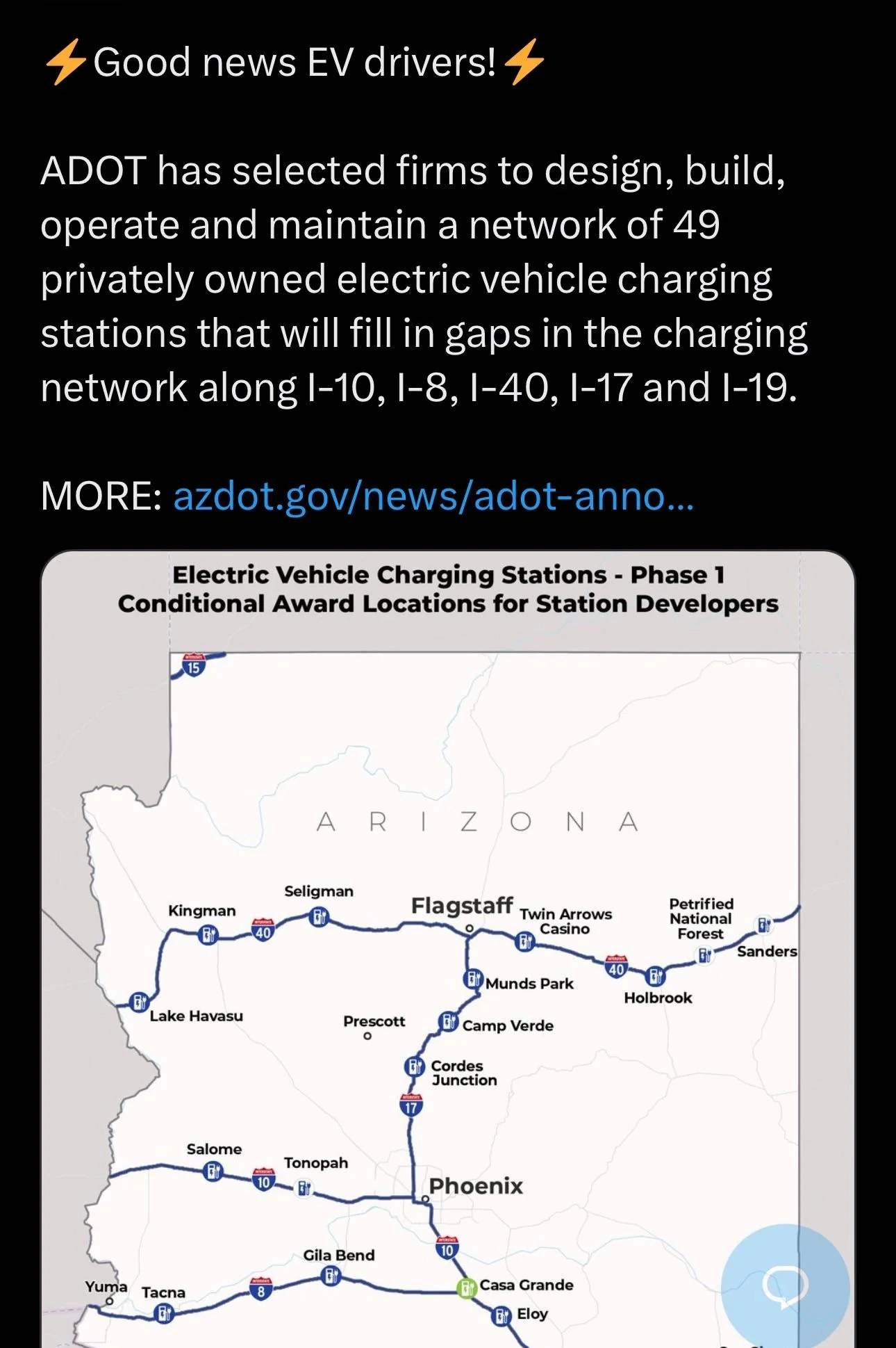 New EV Charging Infrastructure Under Construction in Arizona | Hummer ...
