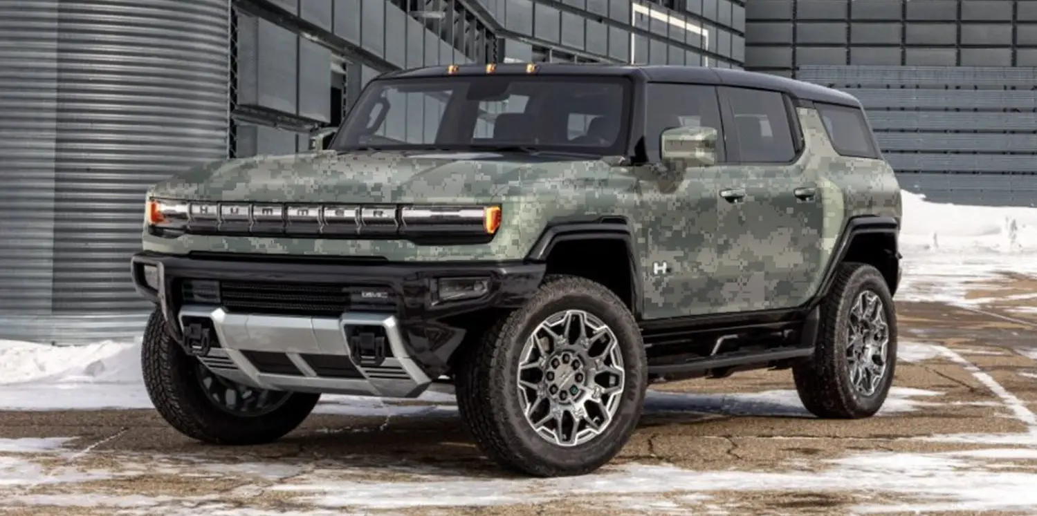 Hummer EV SUV In Digital Camo | Hummer EV Forum